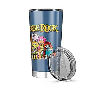 Insulated Tumbler Stainless Steel 20oz 30 Oz Fraggle Coffee Rock Cold Fraggle Iced Rock Tea Wine Hot Funny Travel Cups Mugs For Men Women