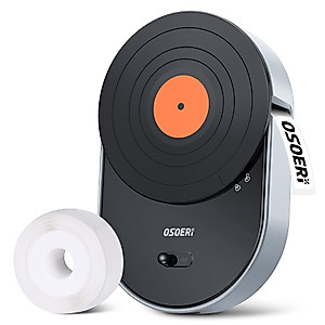 Label Maker Machine with Tape, Osoeri Bluetooth Label Printer, Portable Thermal Handheld Sticker Mini Label Inkless Multiple Templates, USB Rechargeable for Home Kitchen Office Organization