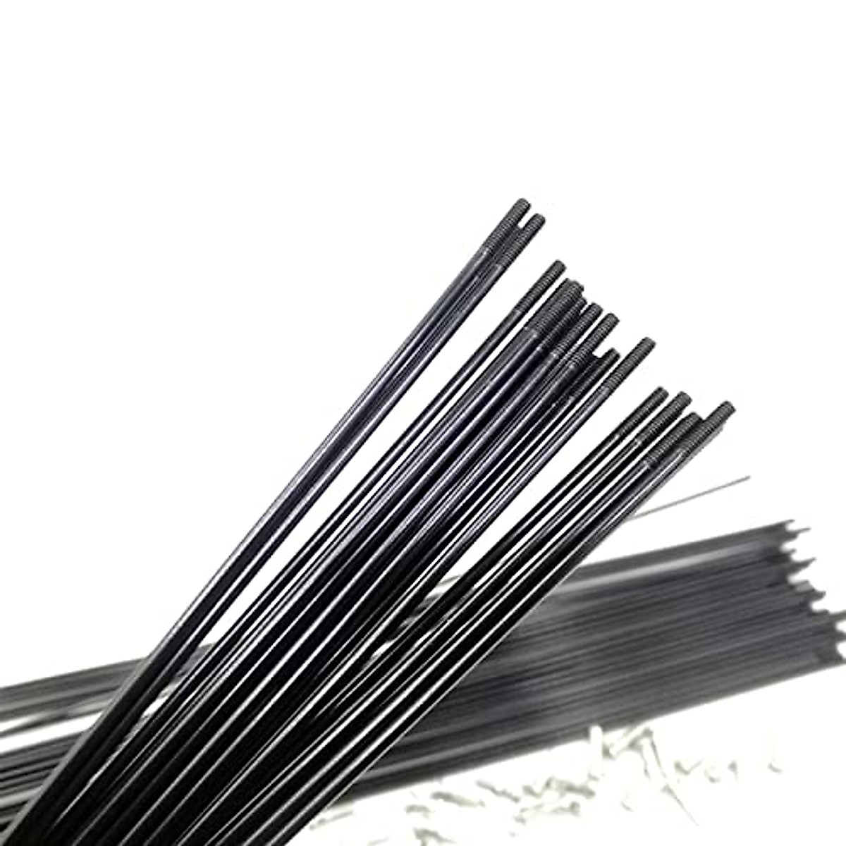 37pcs 14 Gauge Diameter 2.0 Mm J-Bend Black Color Bicycle Spokes 45# Steel Material Cylinder Body Bike Spokes (Color : Length 222mm)