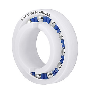 XiKe 10 Pack Wheel Ball Bearings C60 or C-60, Replacement for Zodiac Polaris Pressure Pool Cleaners 180 and 280.