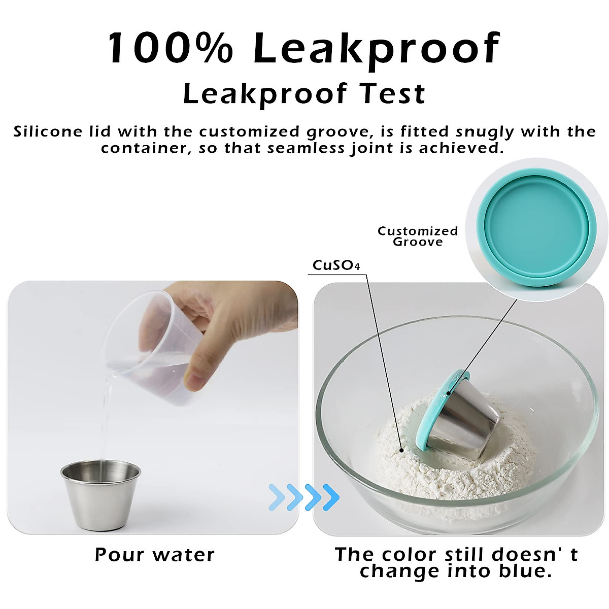 6 Pack 2.5OZ Salad Dressing Containers To Go, Advanced Stainless Steel Condiment Containers with Silicone Lids Easy to Open, Leakproof colorful Compact Salad Sauce Cups Easy to Carry Everyday