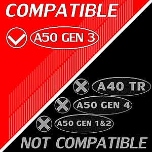 A50 GEN 3 MOD KIT Cooling Gel Ear Pads for Astro A50 GEN 3 Headset I with Headband by DIMOST - NOT FIT GEN 4