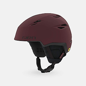 Giro Grid Spherical MIPS Ski Helmet - Snowboard Helmet for Men & Women - Matte Ox Red - Size M (55.5-59cm)