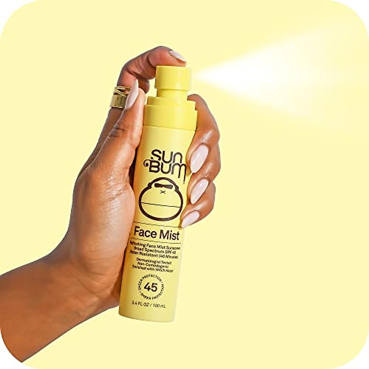 Sun Bum Original SPF 45 Sunscreen Face Mist 3.4 oz
