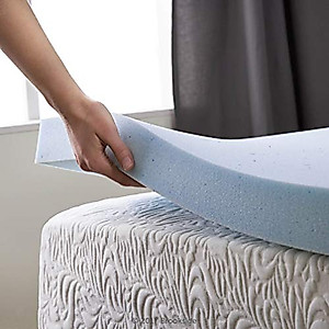 Brookside 2.5 Inch Gel Infused Memory Foam Mattress Topper-Queen