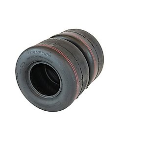 Set of Two 13X6.50-6 4 Ply Turf Tires for Lawn & Garden Mower 13X6.5-6
