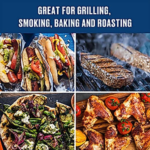 Kingsford 100% Natural Hickory Hardwood Blend Pellets - for All BBQ Grills & Smokers, 18 lbs