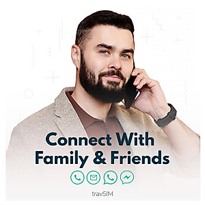 travSIM e SIM Card USA | T-Mobile Network | 50GB Mobile Data at 4G/5G speeds | eSIM USA has Unlimited National Calls & Texts | eSIM Prepaid USA 7 Days