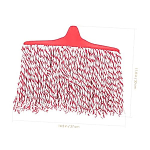 GARVALON Dust Wet Mop Head Mop Replacement Heads Industrial Cleaning Mop Heads Sponge Mops Micro Fiber Mop Floor Mop Mop Clean Mop Head Floor Care Mop Head Cloth