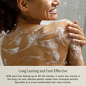 J·R·LIGGETT'S All-Natural 6 Variety Shampoo Bars .65oz. Sampler Pack, Support Strong and Healthy Hair-Nourish Follicles with Antioxidants and Vitamins-Detergent and Sulfate-Free, 6 Mini Shampoo Bars