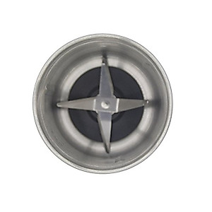 Revel CCM103 Stainless Steel Wet and Dry Coffee/Spice/Chutney Grinder with Two Bowls, Silver