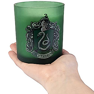 Harry Potter Slytherin Scented Candle, Large 8 oz - Balsam Fir Scent - Soy and Coco Wax - Great Gift for Harry Potter Fans