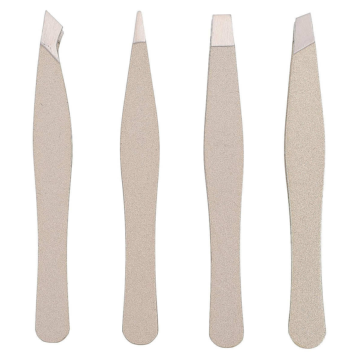 ARTIBETTER 4pcs Mini Eyebrow Clip Salon Eyebrow Clip Eyebrow Makeup Supplies Professional Eyebrow Stainless Steel Eyebrow Trimmer Nail Art Supplies Brow Hairpin Hair Removal Pu Miss