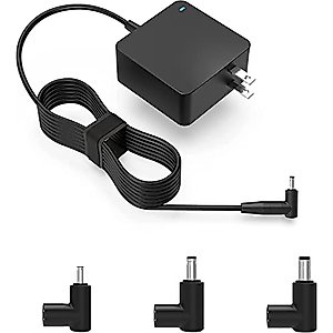 Laptop Charger for Asus, Vivobook, Zenbook, (UL Safety Certified), Round Connector, 65W, 45W, 33W