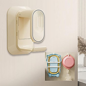 DimyFew Washbasin Rack,Washbasin Stand,Easy Installation,Wall Mounted,Basin Storage Rack,Washbasin Hanger,for Kitchen,Household, Yellow