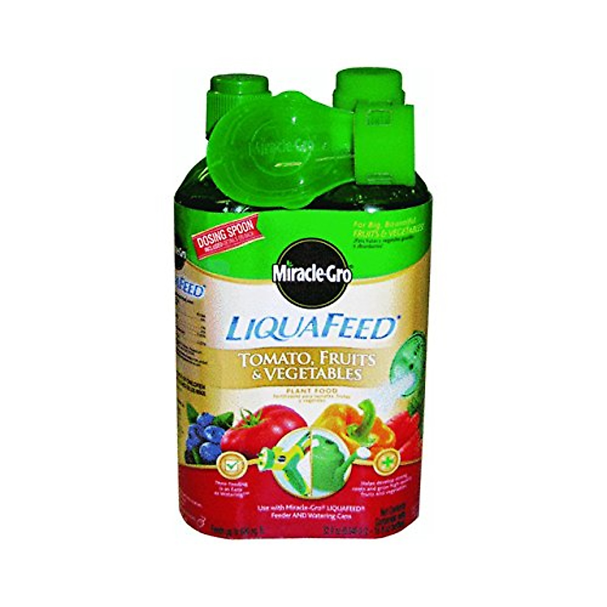 Miracle-gro® 1004402 Liquafeed® Tomato, Fruit & Vegetables Plant Food, 2-pack