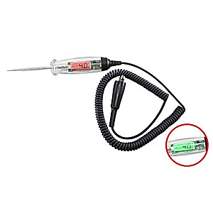 Astro Pneumatic Tool 7767 Digital LCD Wide Range Positive and Ground Circuit Tester - 3.5 - 60V,Green, Red