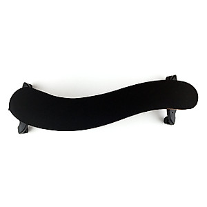 Fiddlerman Wood Violin Shoulder Rest for 4/4 and 3/4 with Collapsible and Height Adjustable Feet
