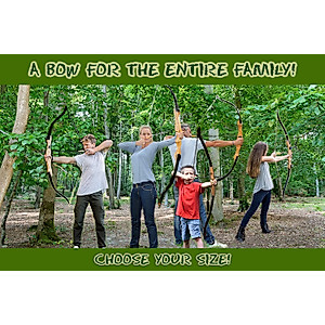 Keshes Recurve Bow Limbs - Takedown Replacement Limbs, Adjustable Draw Weight 15-60 lbs, Durable Maple with Fiberglass Lamination - Ideal for Archery Target Practice