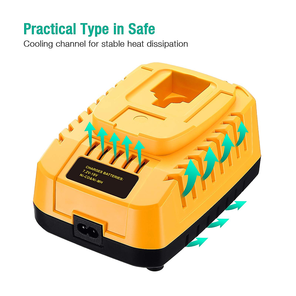 DC9310 Charger for Dewalt 7.2V-18V NiCad NiMh Battery for DC9310 DC9098 DC9099 DW9057 DW9072 DW9094 DW9099 DC9091 DC9071 DW9062 DW9091 DW9061