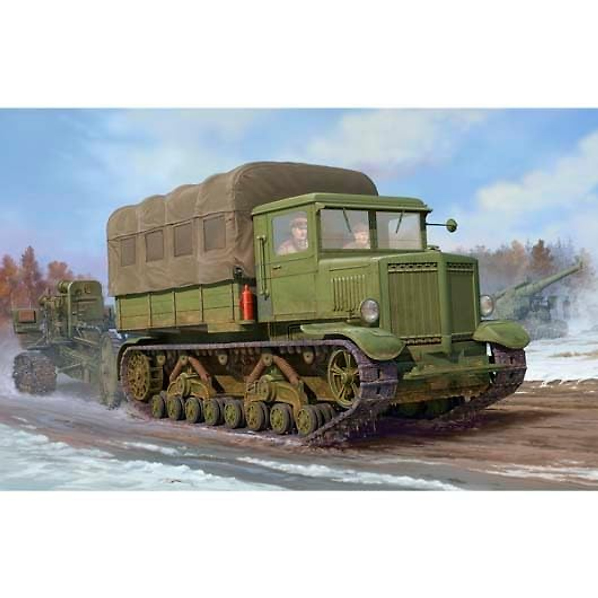 Trumpeter 1/35 Russian Voroshilovets Heavy Artillery Tractor