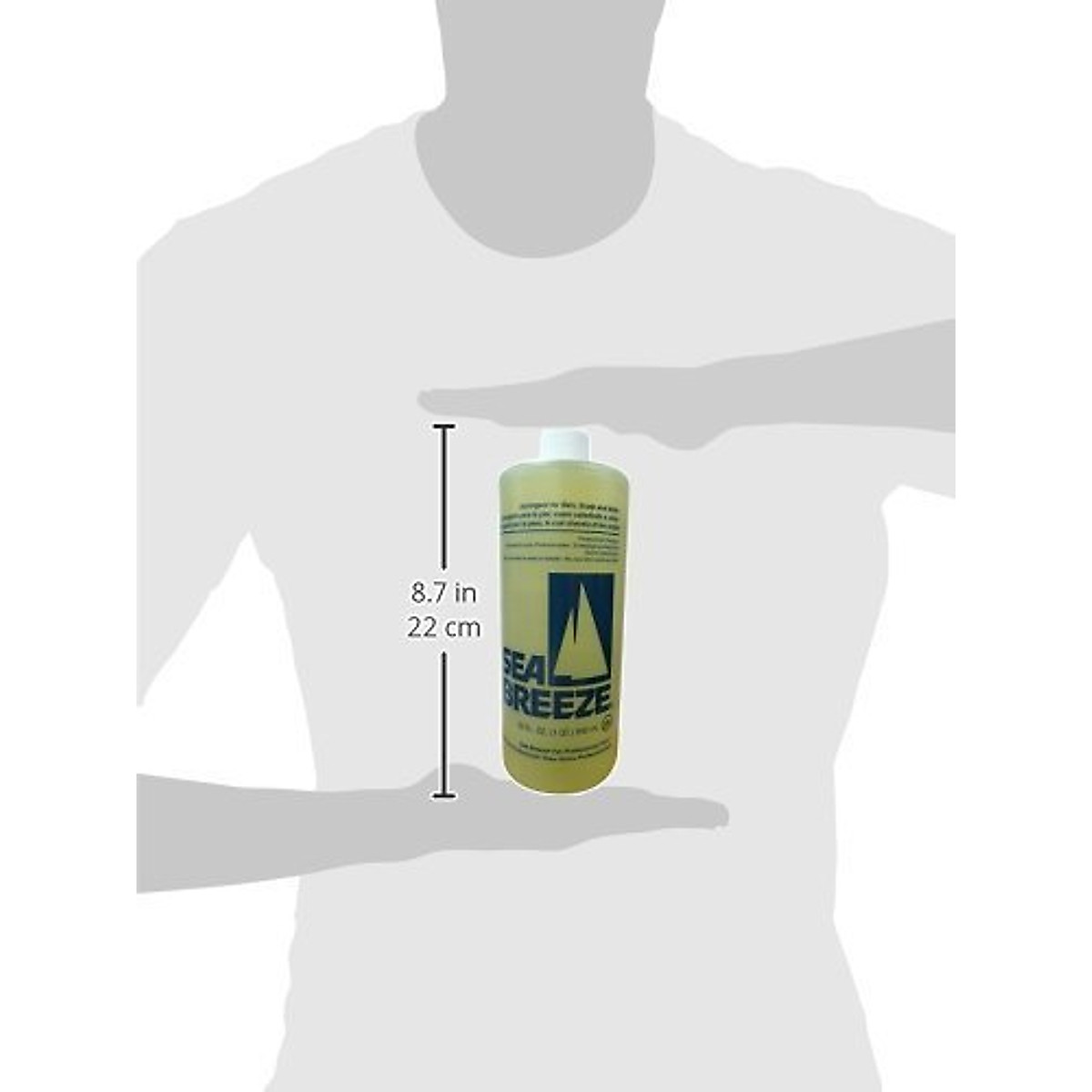 Seabreeze Astringent For Skin, Scalp and Nails, yellow, 32 Fl Oz