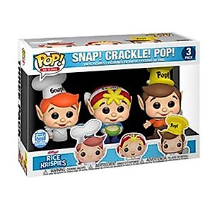 Funko Pop! Ad Icons 3 Pack Rice Krispies Snap! Crackle! Pop Shop Exclusive