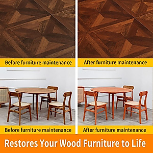 PIPIHUA Beeswax Furniture Polish & Conditioner - Wood Seasoning Beeswax, Furniture Wax Oil for Wood Polish, Cleaner and Restorer, 8.79 Fl Oz