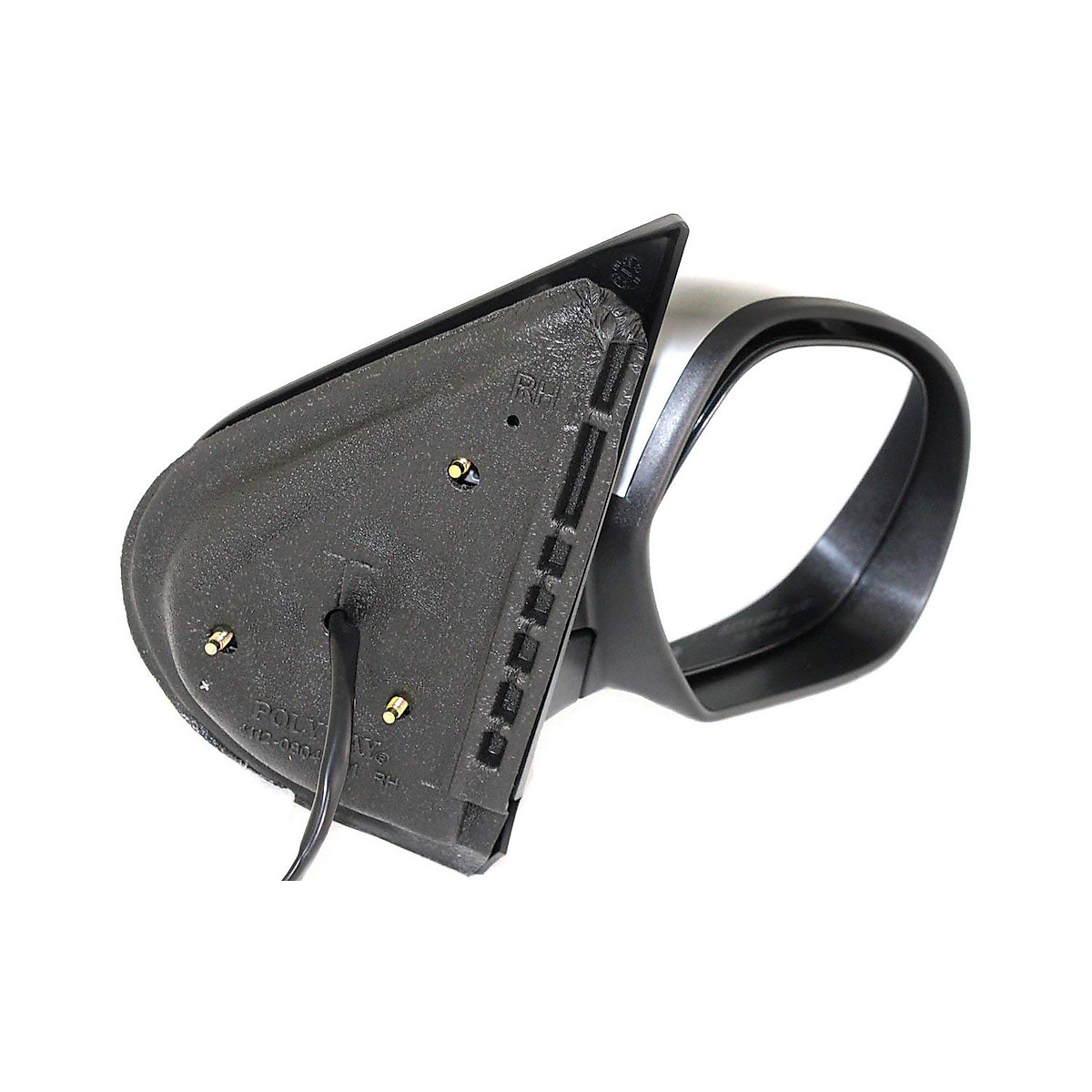 Kool Vue Left & Right Power Heated Mirrors Compatible With Chevrolet Silverado 1500 2007-2013 Manual Fold w/o Signal Light, Blind Spot, Memory, Puddle Lamp & Auto-Dimming Chrome New Body, Off Road Pkg