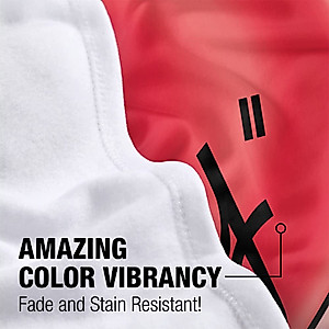 LOGOVISION I Love Lucy Lightweight Baby Blanket, 30"X40", 3D Logo Unisex for Infants Girls & Boys