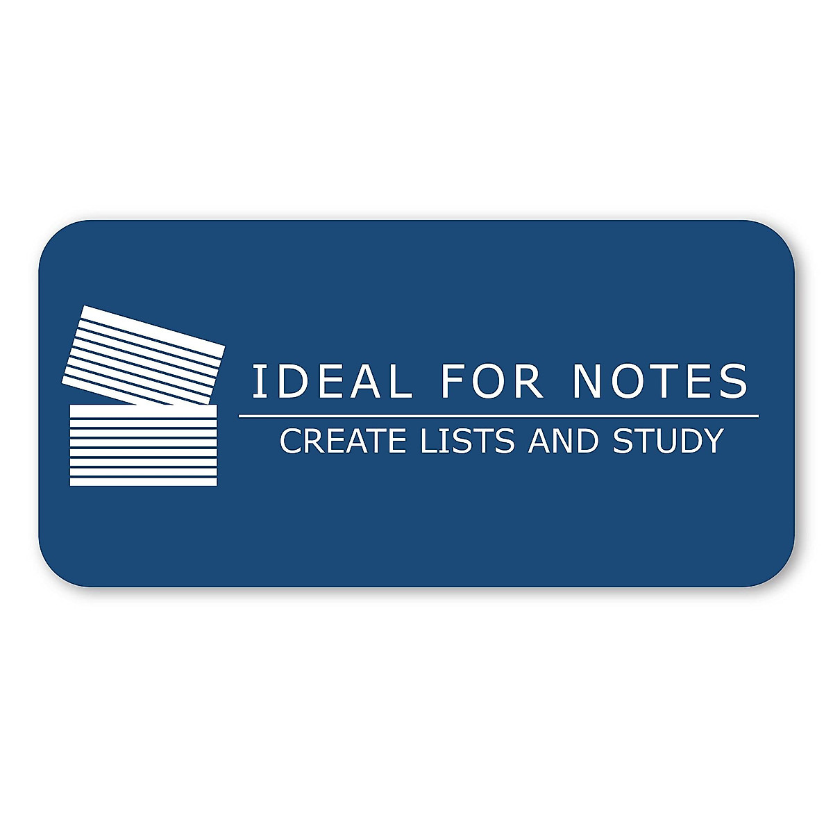 Roaring Spring Recycled Index Cards 4"x6", 100 Count, Smooth 100# White Recycled Index Paper, Ruled on Front, Blank on Back