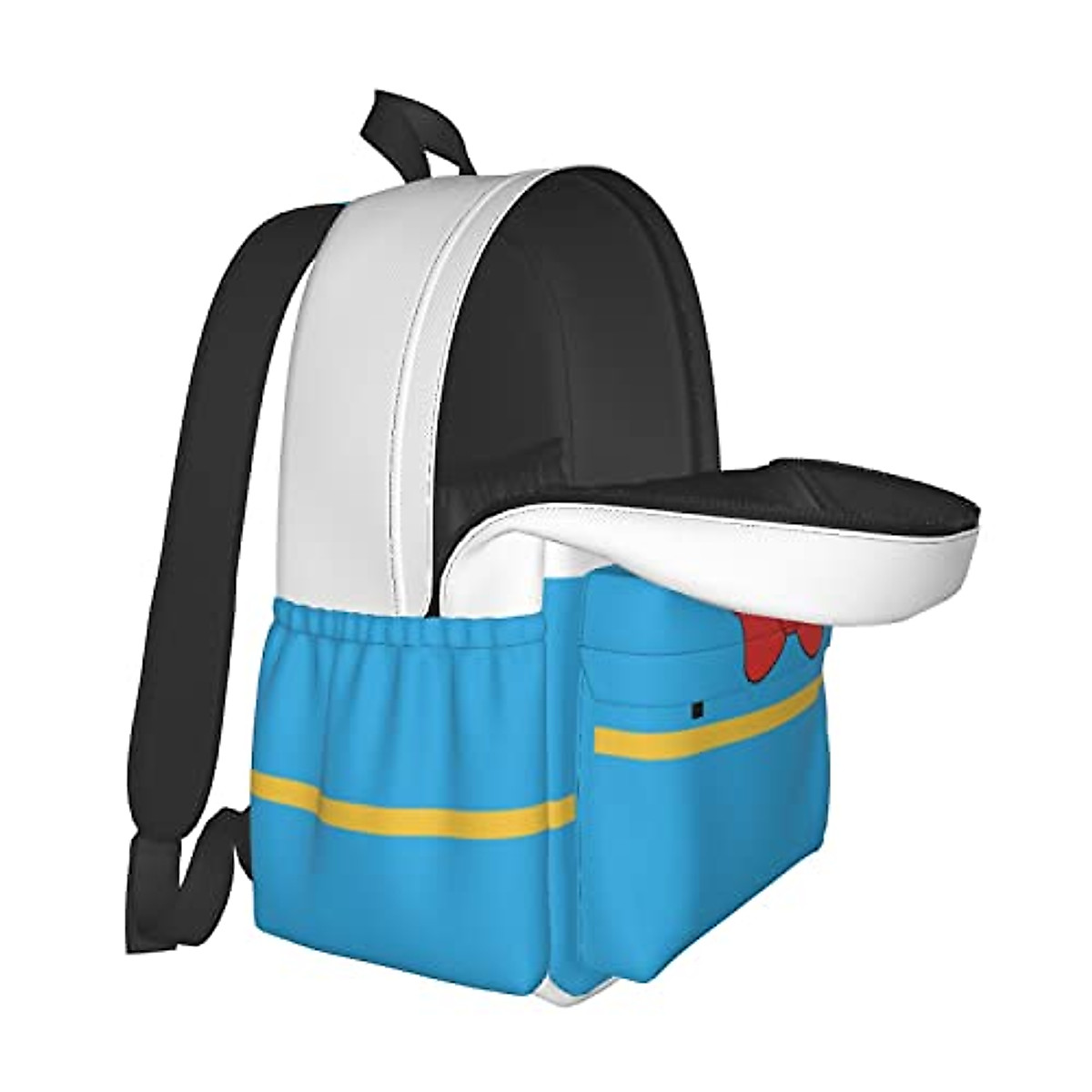 Cartoon Anime Backpack,3d Print Laptop Bag Large Casual Daypack Waterproof Backpacks For Travel Large Capacity Backpack，17 Inch (Blue)