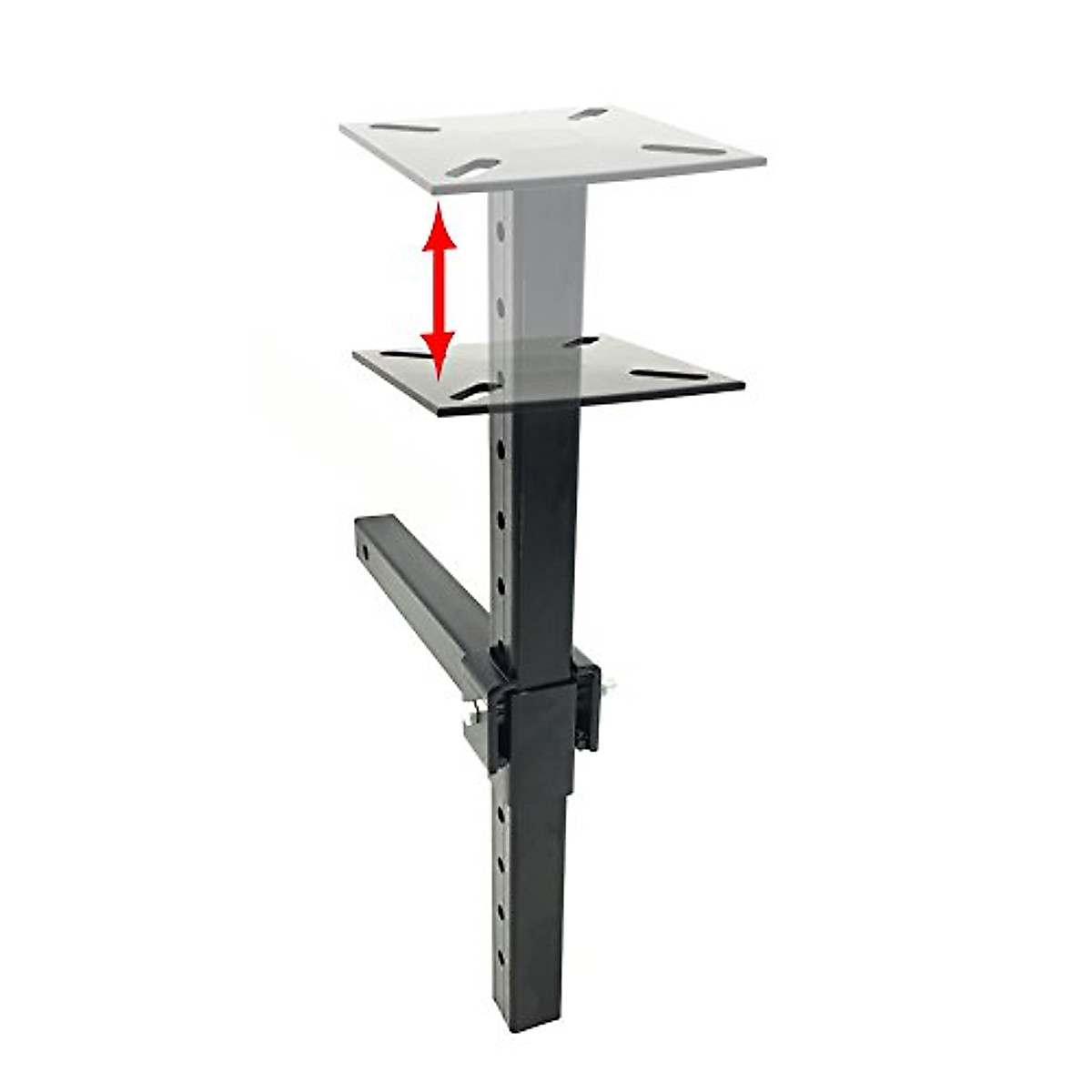 MAXXHAUL 80356 Hitch Mount Vise Plate/Holder (with Adjustable Height)