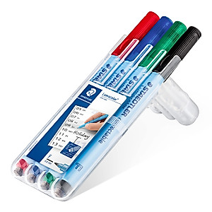 Staedtler Lumocolor Correctable fine point Pens (305FWP4)