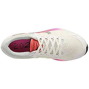 Nike Women's Running Shoe, White Black Bright Crimson Total Orange, 11