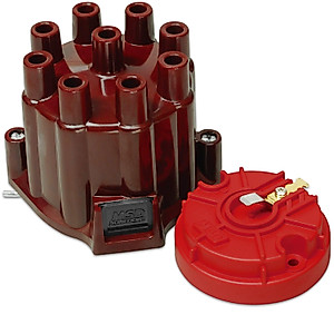 8442 Distributor Cap and Rotor, MSD/GM V8 Points