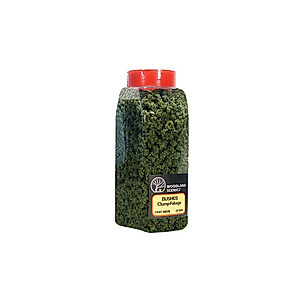Light Green Bushes Clump-Foliage (32 oz. Shaker) Woodland Scenics