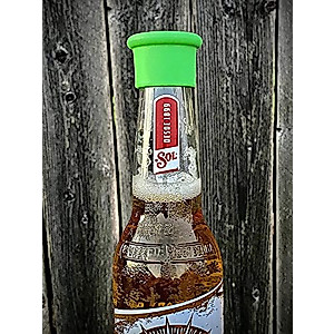 yiwoo wine cap,Silicone wine caps for bottles,Replace bottle stoppers,Wine Gifts-Wine Topper seal Reusable Bottle Caps (6 Pack)