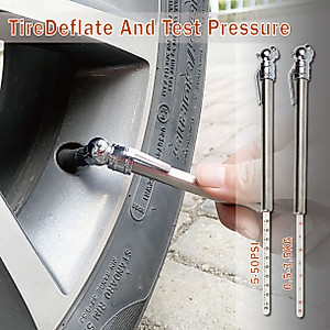 MELPRISU 17 Pieces Air Tool Kit 3/8" X 25ft PVC Air Compressor Hose Kit Air Compressor Accessories Kit