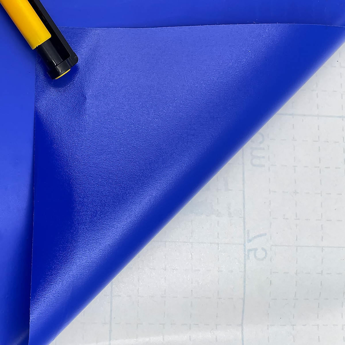 Yifely Solid Blue Color Shelving Paper Peel & Stick Shelf Liner Dresser Drawer Sticker 17.7 Inch by 9.8 Feet