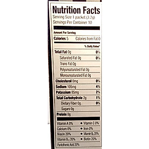 Great Value Sugar Free, Low Calorie ENERGY Watermelon Limeade Drink Mix (Pack of 6)