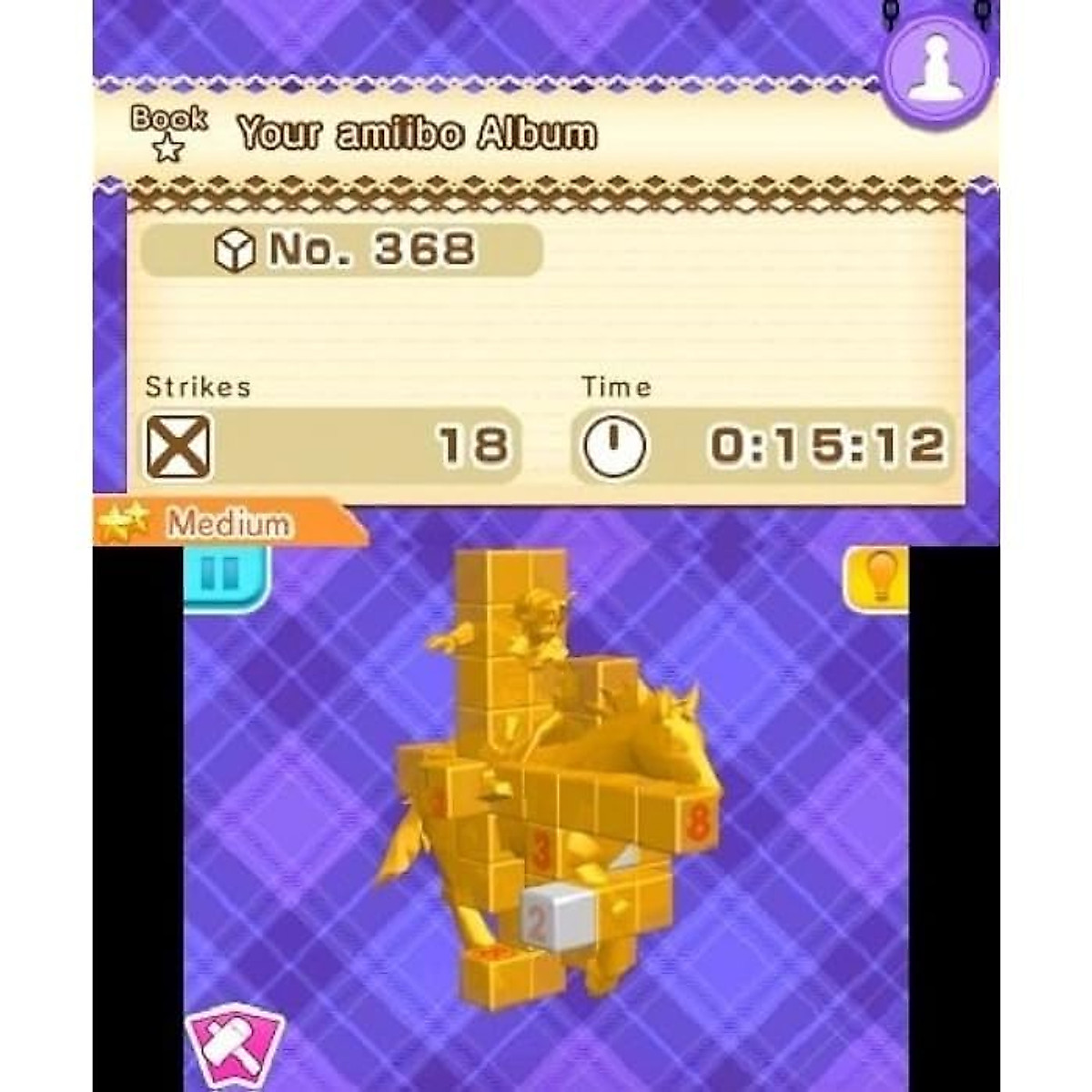 3DS Picross 3D Round 2 (Nintendo 3DS)
