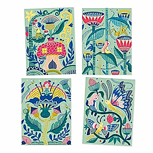 DJECO Scratch Cards Art Kit - Fantasy Garden