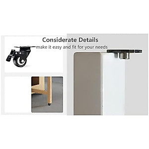 PIAQIA Folding Dining Table with Chairs, Convertible Drop-Leaf Kitchen Table Set with Storage, Space Saving Foldable Dinner Table for 6, Natural, 55" X 32" X 29", 1 Table& 2 Chairs