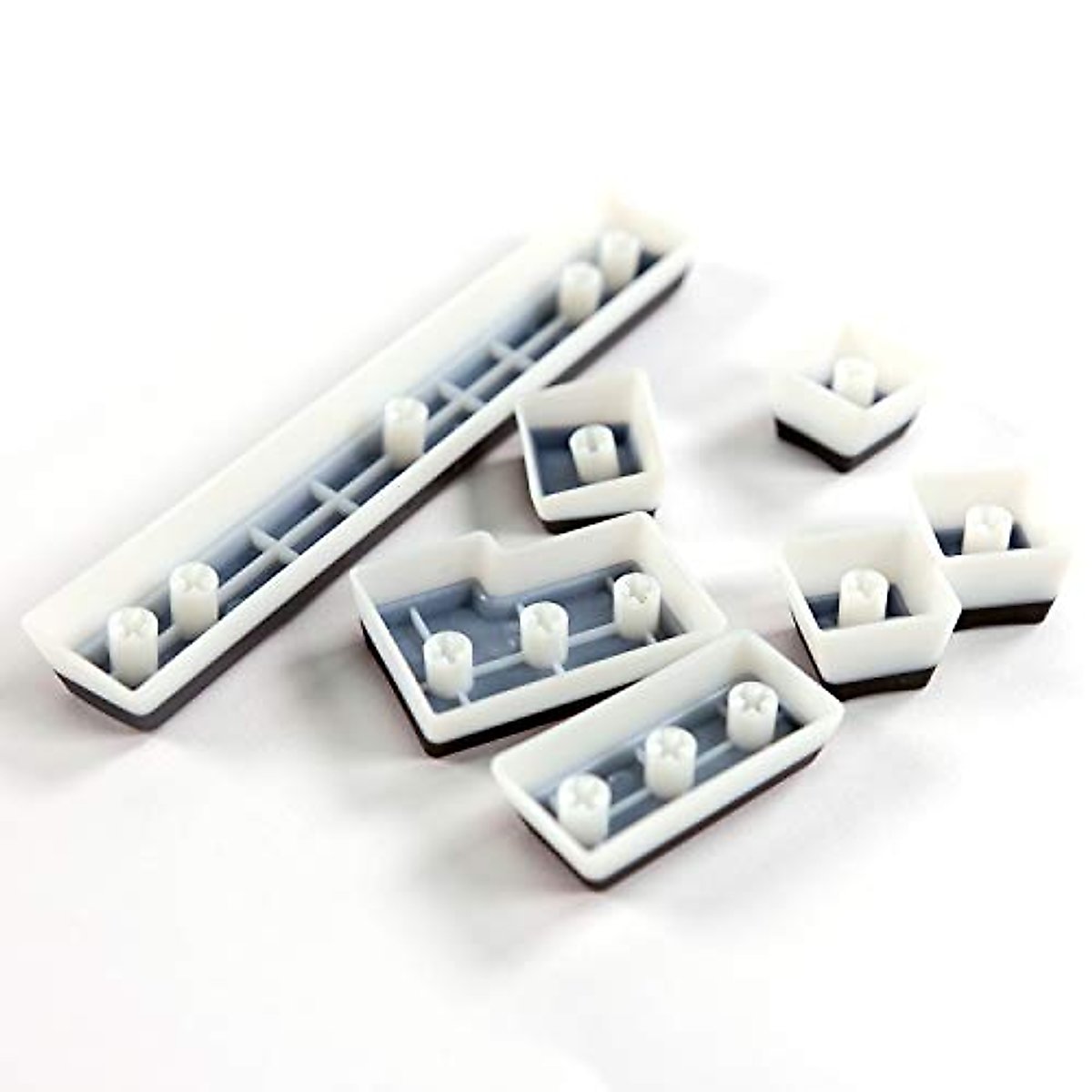Happy Balls Pudding Keycaps PBT Backlit Cherry MX Keycap Set Doubleshot OEM Profile Translucent with Keycap Puller for US UK Layout 61 87 104 108 MX Switches Mechanical Keyboard(Black)