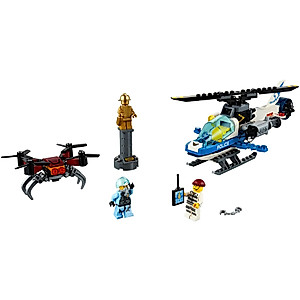 LEGO City Sky Police Drone Chase 60207 Building Kit (192 Pieces)
