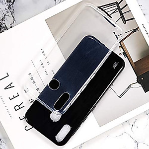 Infinix Smart 4 X653C Case, Scratch Resistant Soft TPU Back Cover Shockproof Silicone Gel Rubber Bumper Anti-Fingerprints Full-Body Protective Case Cover for Infinix Smart 4C X653C (Transparent)