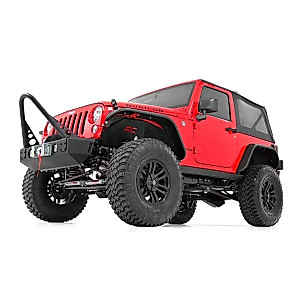 Rough Country Front Inner Fenders for 2007-2018 Jeep Wrangler JK - 1195