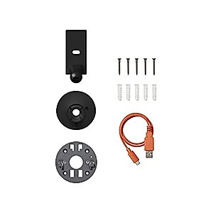 Ring Spare Parts Kit for Spotlight Cam Pro Battery & Spotlight Cam Plus Battery, Black