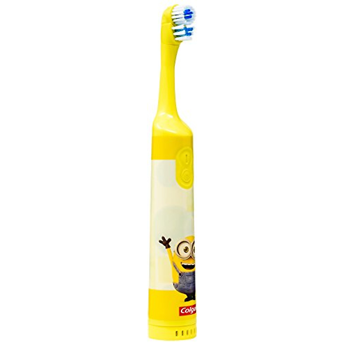 Colgate Battery Powered Kids Interactive Talking Toothbrush, Minions (Colors Vary)